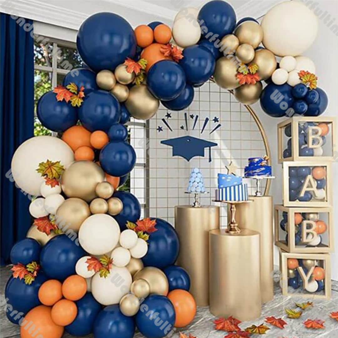 109pcs Balloons Garland Kit Boy Birthday Decoration Balloon Arch Kit ...
