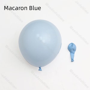 156pcs Space Theme Balloons Arch Blue Gold Star Ballon 4D Standing ...