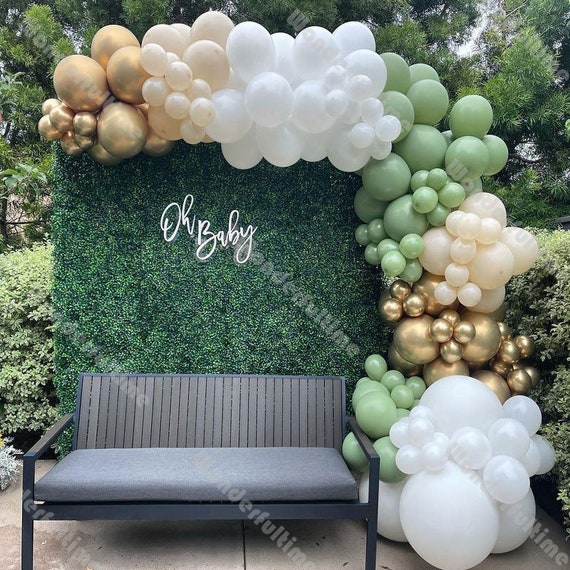 139pcs Baby Shower Balloon Arch Kit Wedding Decoration Dusty - Etsy