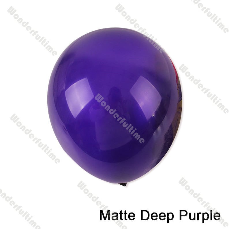 96pcs Matte Deep Purple Balloon Garland Wedding Decoration - Etsy