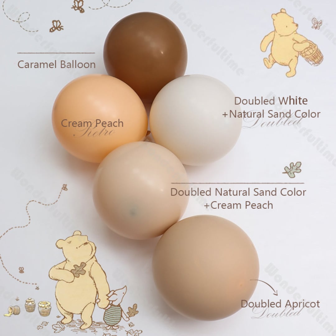 Doubled Stuffed Balloons Garland Boho Balloon Arch Kit Baby Shower ...