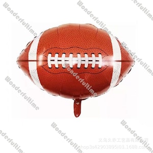 108pcs Rugby Party Balloons Arch Garland Kit 4D Football Party Balloon ...