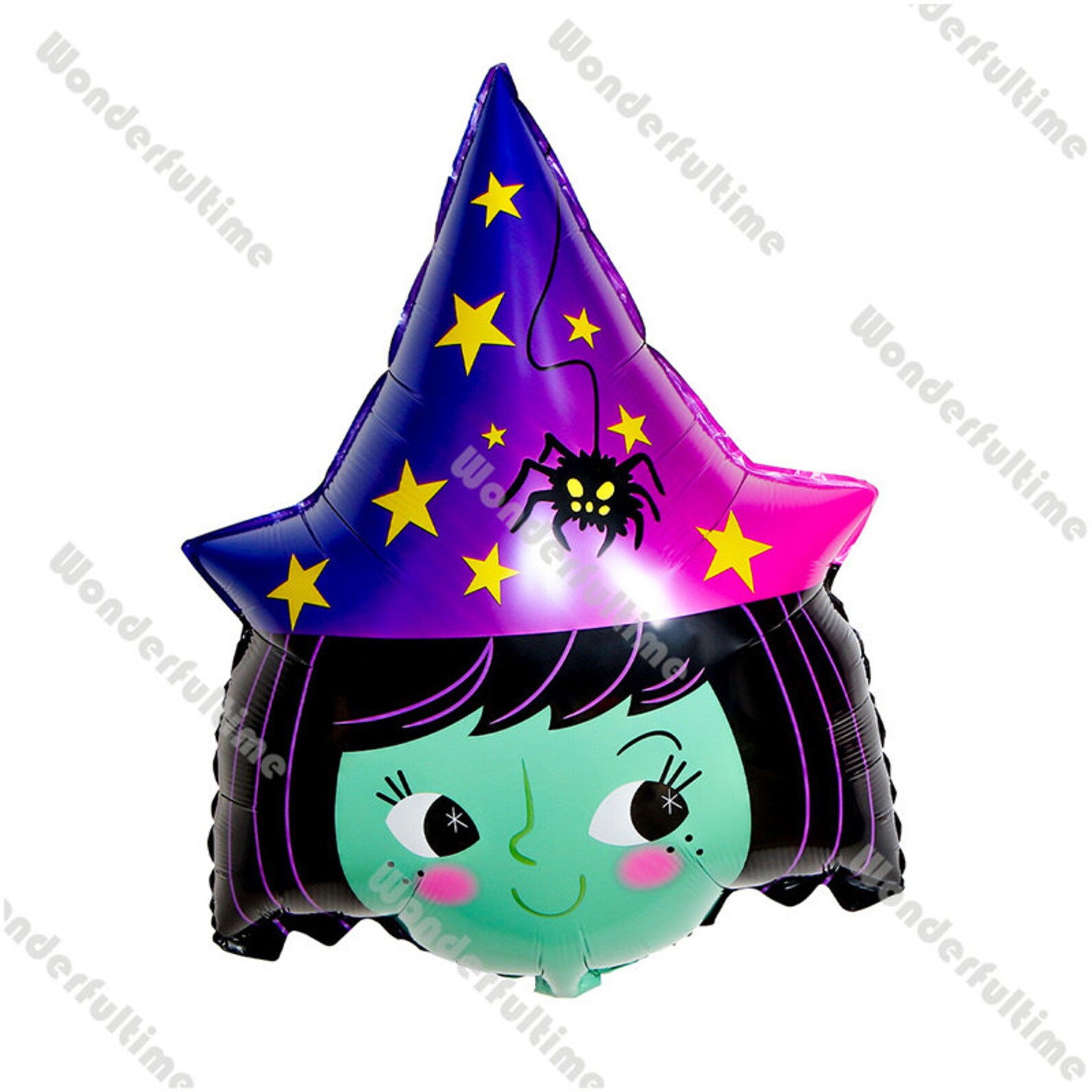 117 Halloween Witch Balloon Garland Purple Green Orange Globos Fall ...