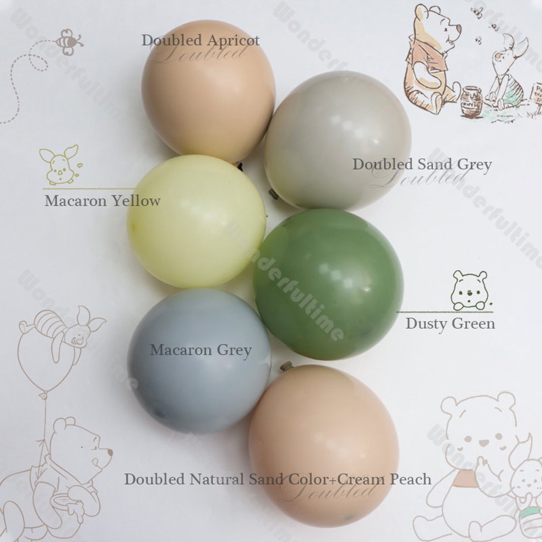 DIY Boho Balloon Garland Arch Kit Doubled Stuffed Retro Latex Balloons ...