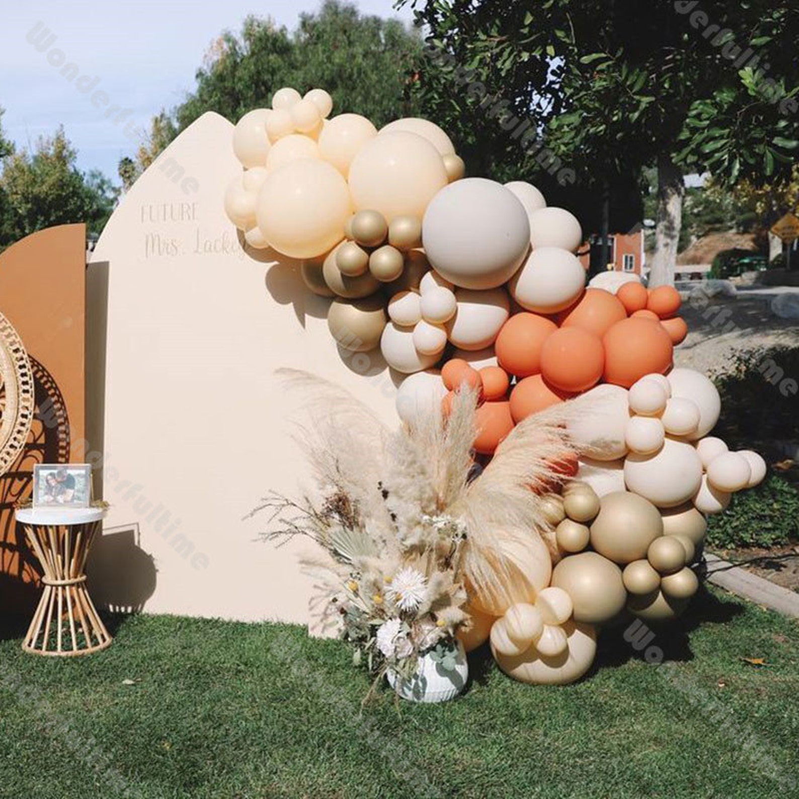 108pcs Cream Peach Balloon Arch Garland Kit Wedding Decoration | Etsy