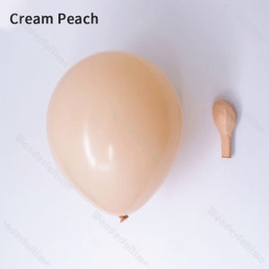 153pcs Balloon Garland Arch Kit Cream Peach Green Party Balloons 1st ...