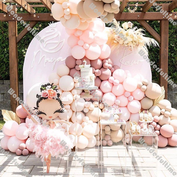 Baby Shower Balloon Arch Girl - Etsy
