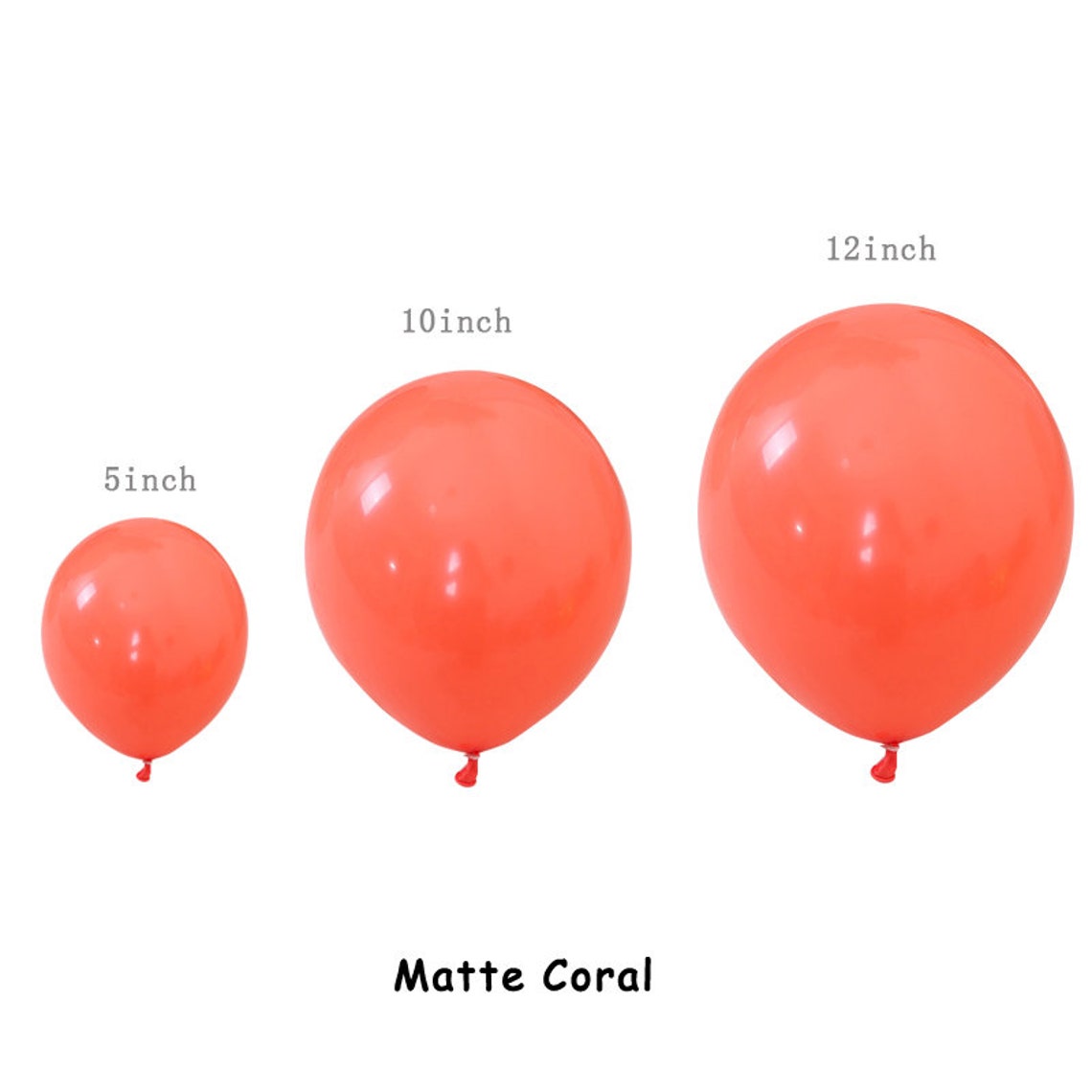 168pcs Matte Coral Doubled Ginger Balloons Garland Arch Kit | Etsy