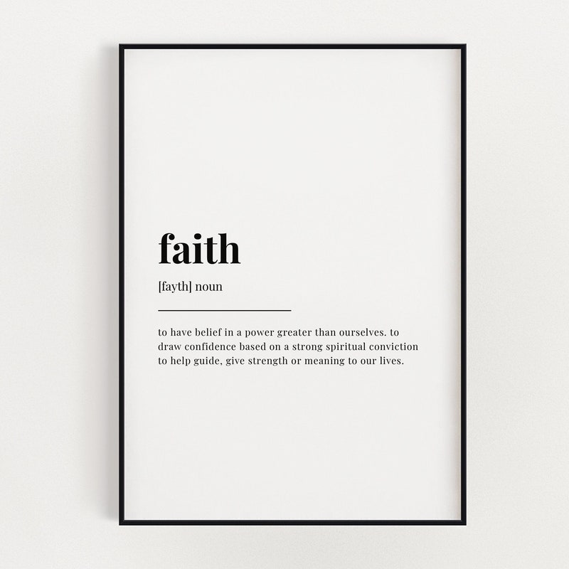 Faith Quote - Etsy