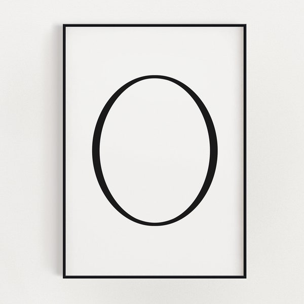 Monogram Letter O - Etsy