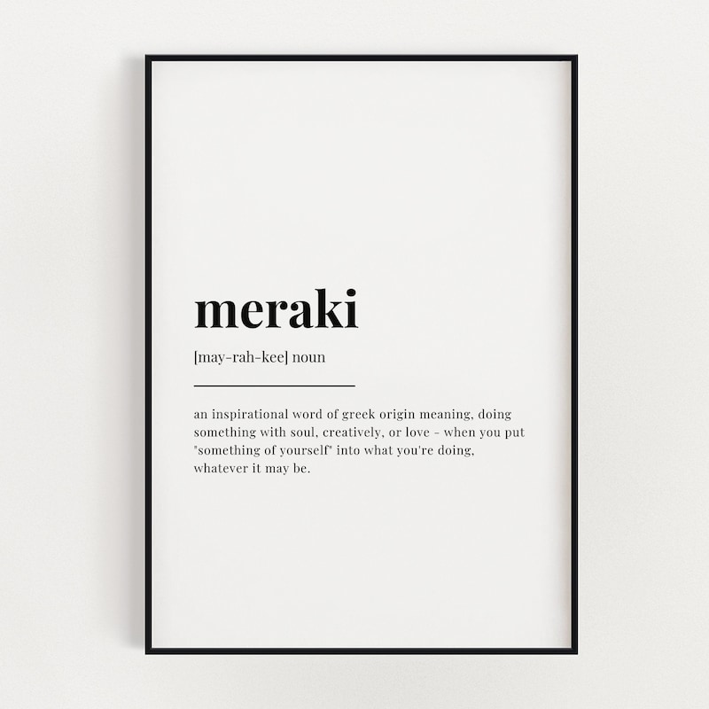 Meraki - Etsy