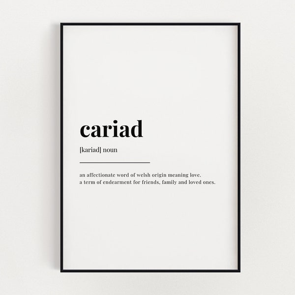 Cariad - Etsy