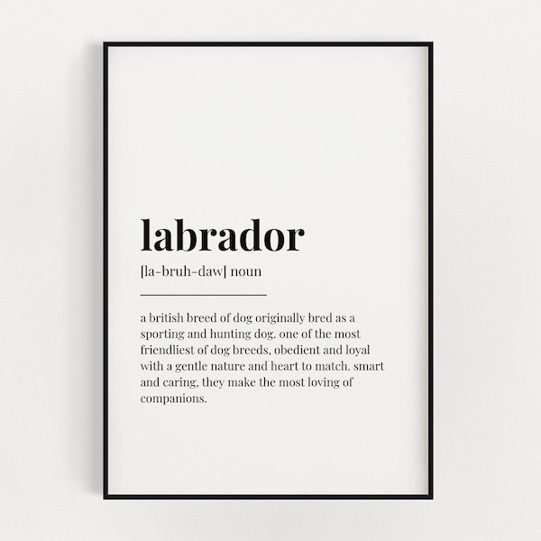 Labrador Wall Art - Etsy