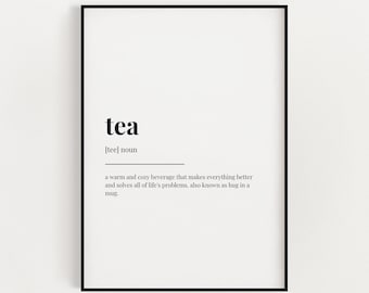 Tea Meaning Art - Etsy
