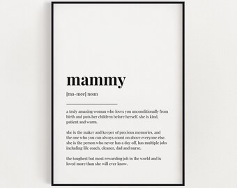 Mammy Print - Etsy