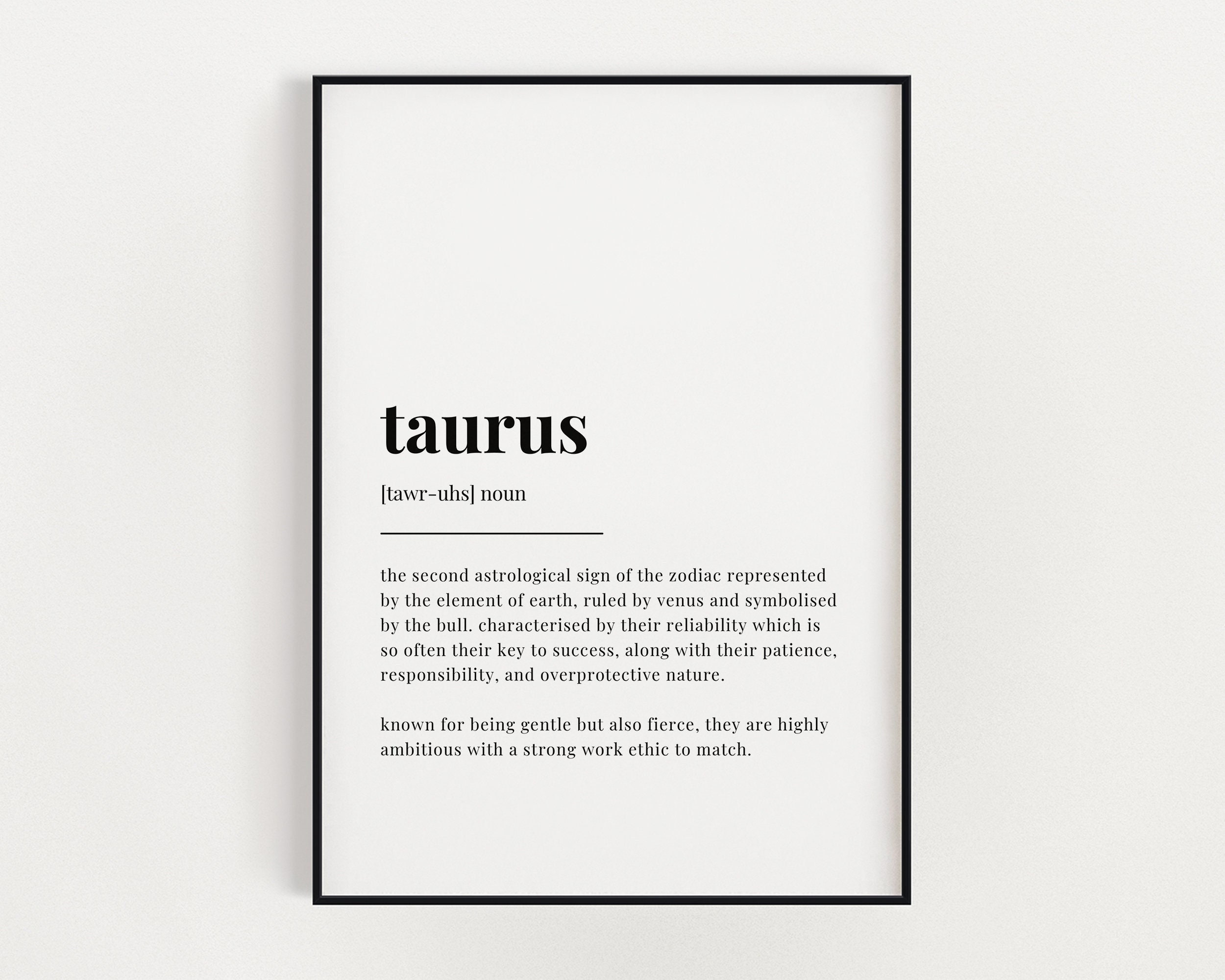 Taurus Sign Meaning