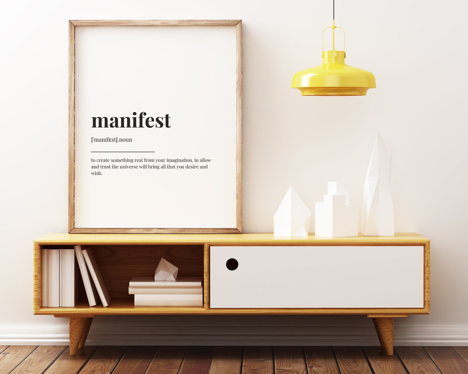 MANIFEST DEFINITION MEANING Printable Wall Art Law of | Etsy