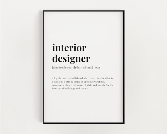Interior Designer Word Art