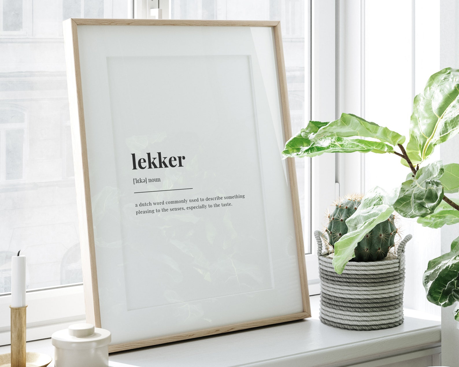 LEKKER DEFINITION MEANING | Printable Wall Art | Lekker Wall Art ...