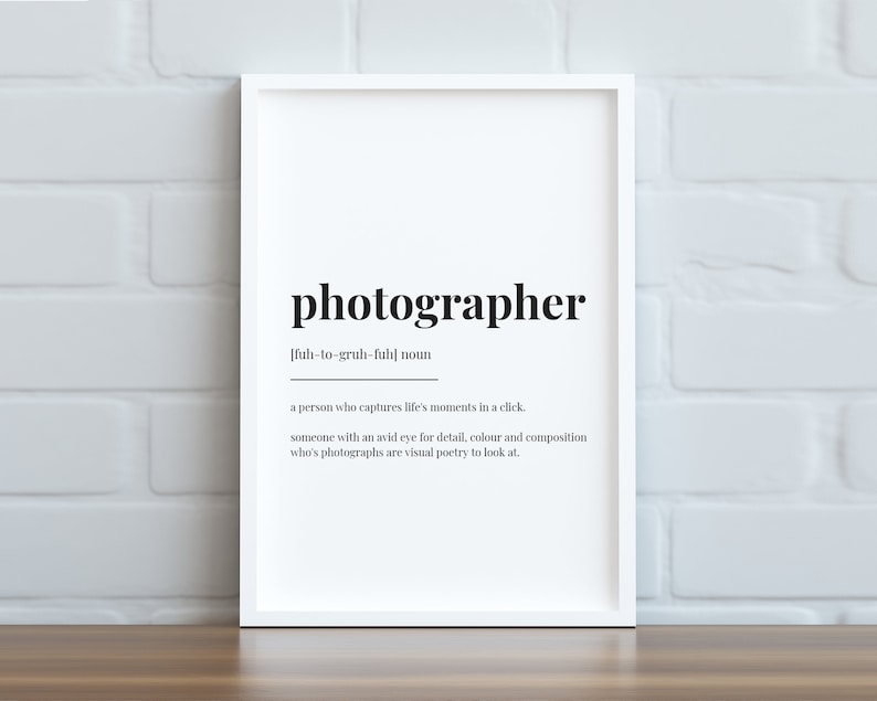 What Is A Photographer Definition at Ryan Henderson blog