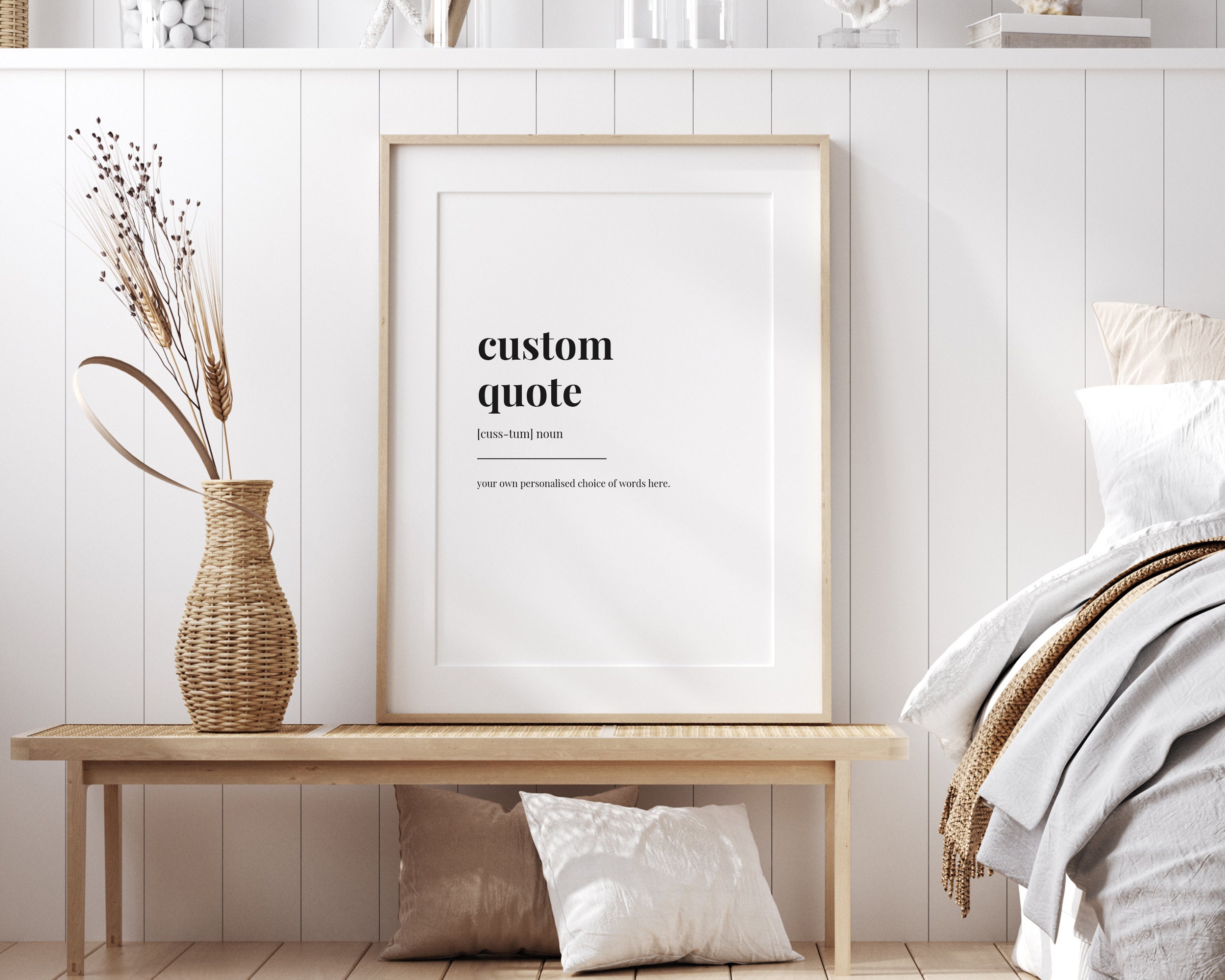 CUSTOM DEFINITION PRINT Personalised Definition Print Wall - Etsy