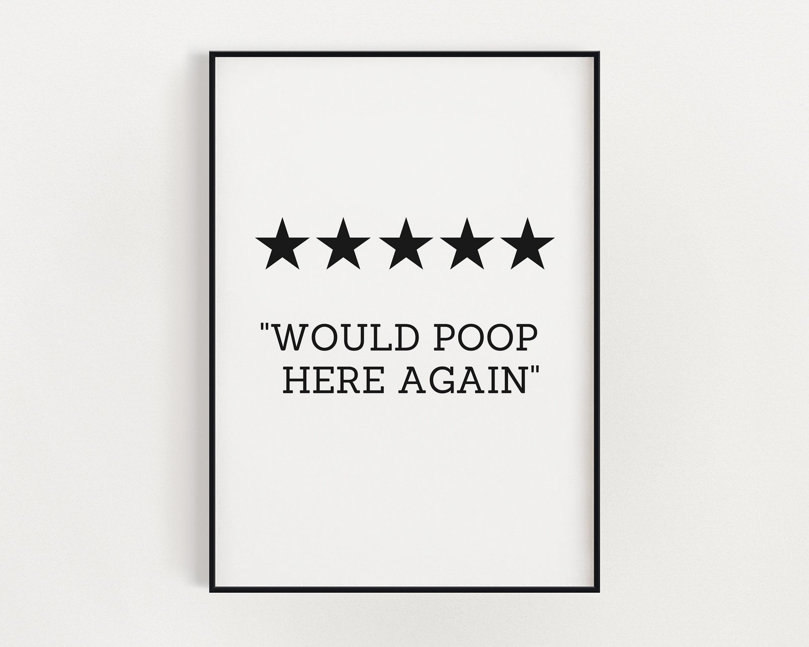 BATHROOM WALL ART Wood Poop Here Again Print Printable Art - Etsy UK
