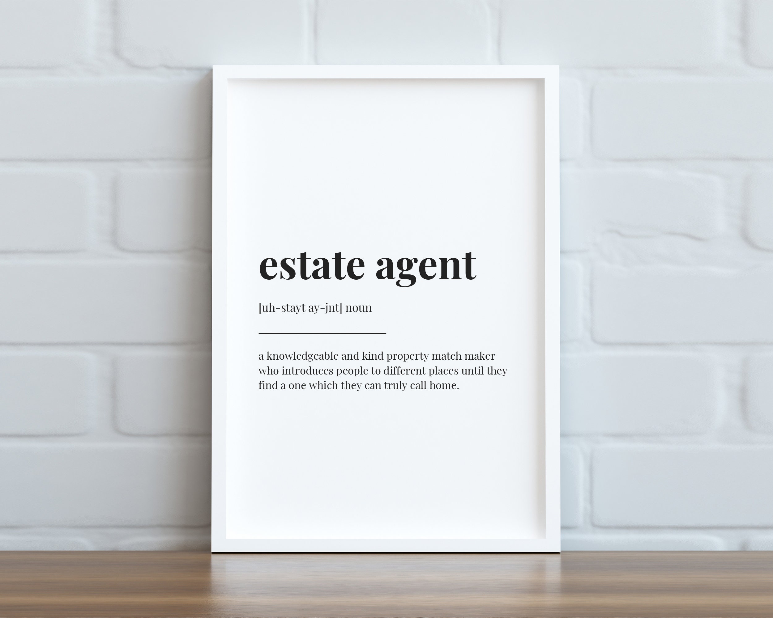 ESTATE AGENT DEFINITION Print Printable Wall Art Etsy UK estate-agent-definition-print-printable-wall-art-etsy-uk