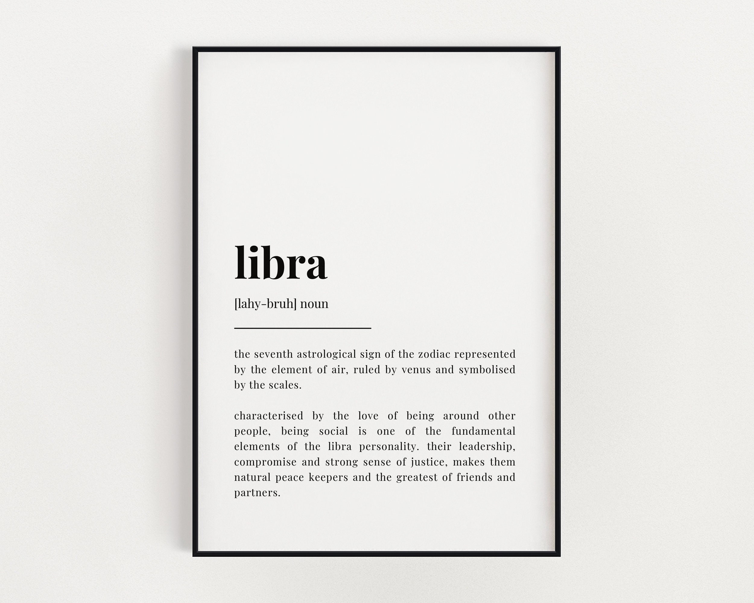 Instant Download Printable Wall Art Libra Definition Meaning - Etsy