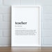 TEACHER DEFINITION MEANING | Printable Wall Art | Teacher Gift ...