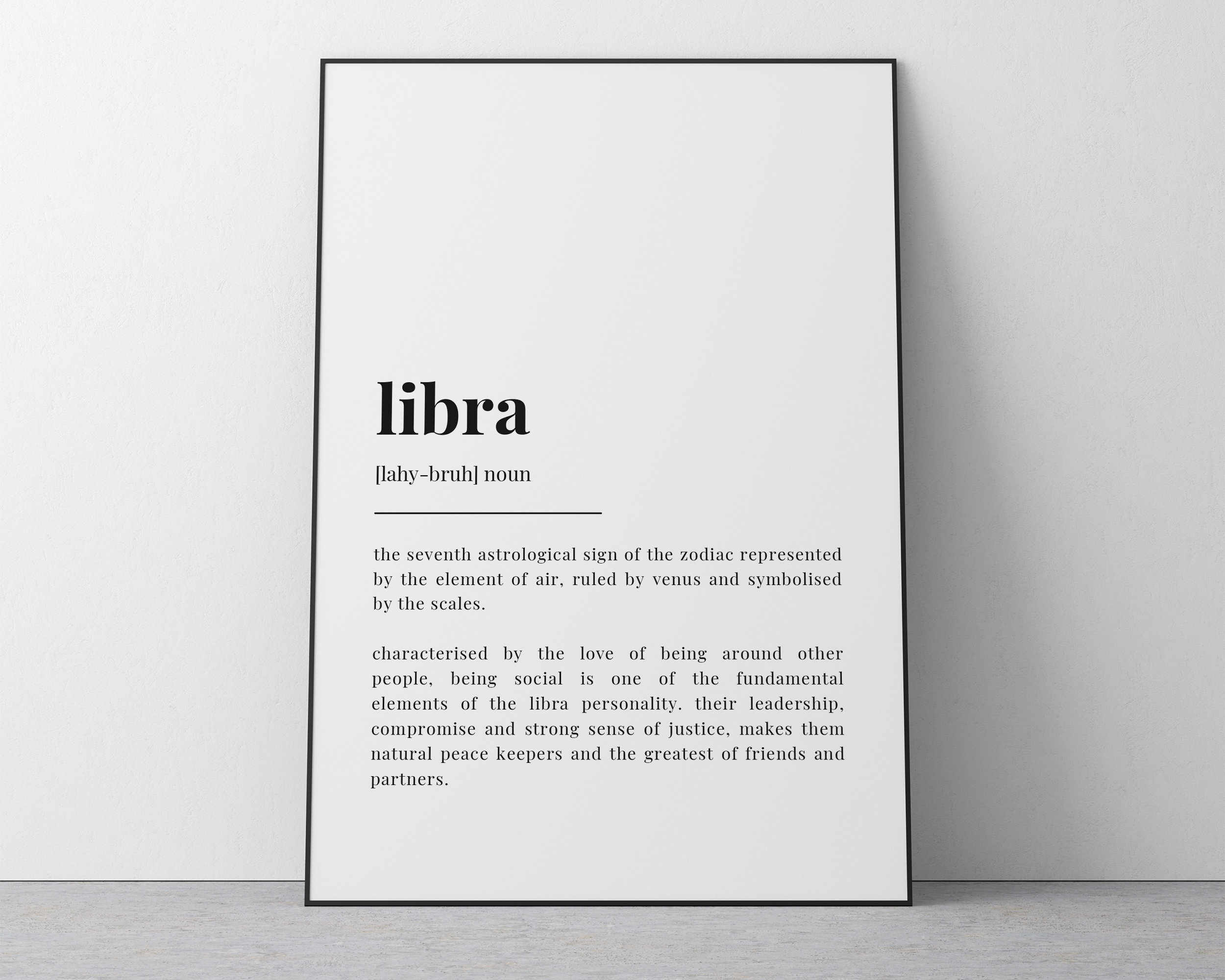 Instant Download Printable Wall Art Libra Definition Meaning - Etsy
