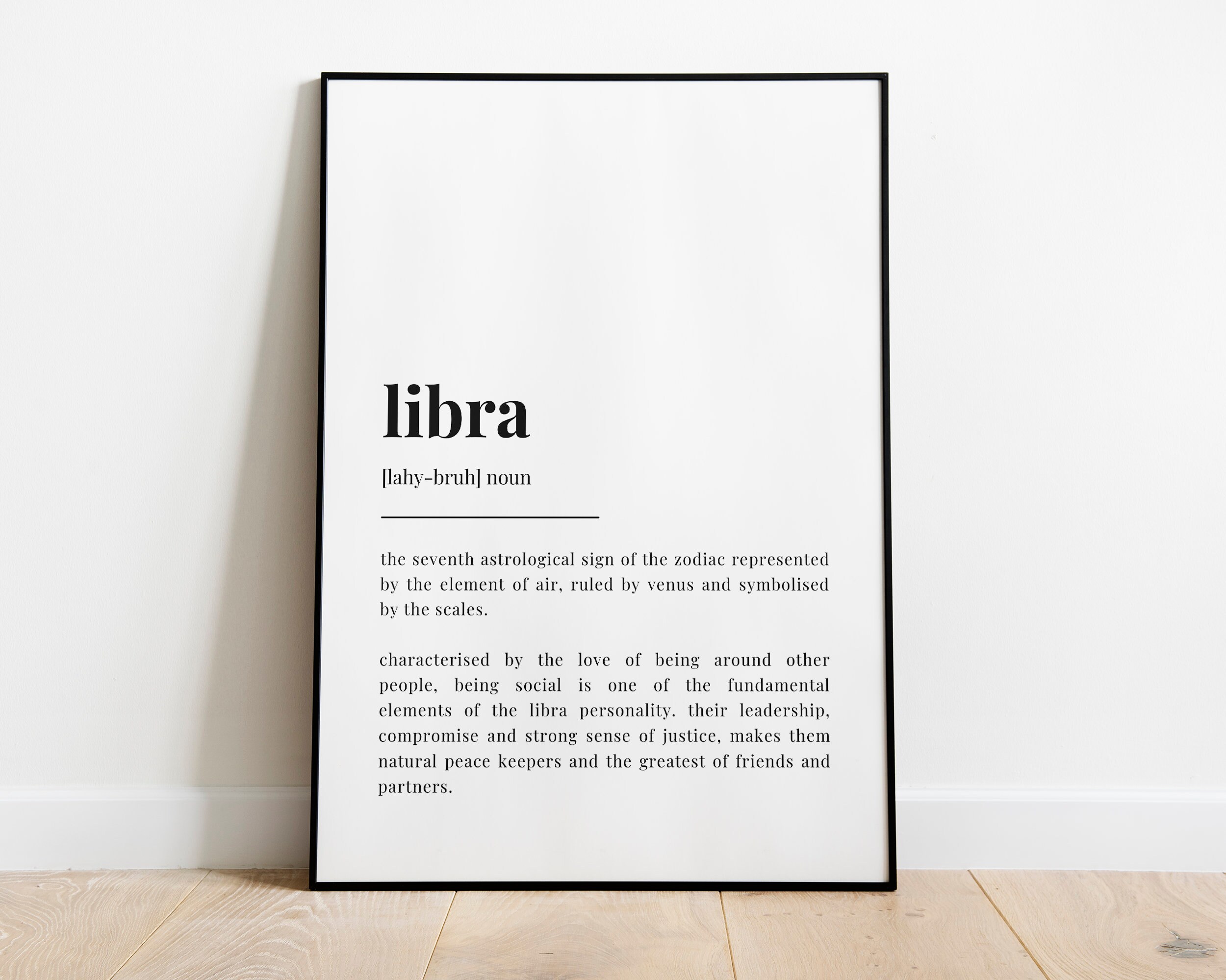 Instant Download Printable Wall Art Libra Definition Meaning - Etsy
