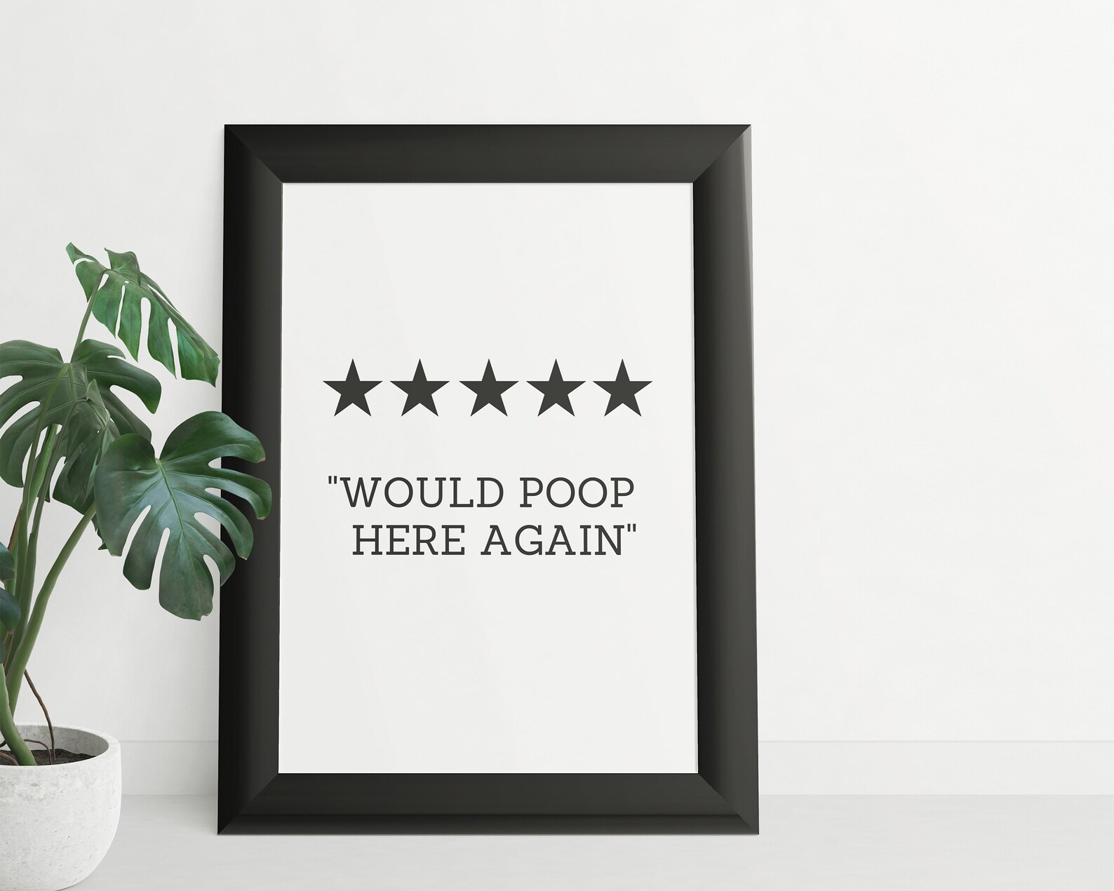 BATHROOM WALL ART Wood Poop Here Again Print Printable Art - Etsy UK
