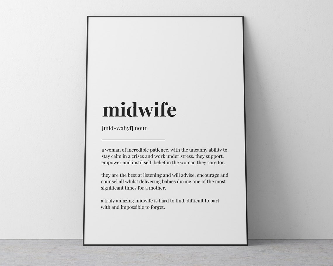 MIDWIFE DEFINITION MEANING Printable Wall Art Midwife Gift Etsy midwife-definition-meaning-printable-wall-art-midwife-gift-etsy