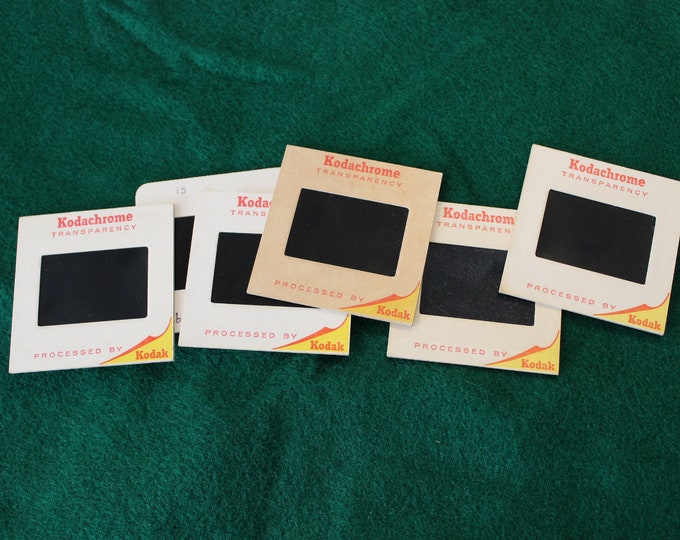 Vintage Kodachrome Slides, Set of Six - Etsy