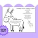 Palm Sunday Easter Week Donkey Craft, Kid's Craft, Sunday School Craft ...