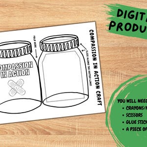 Compassion in Action Printable Craft for Kids, the Good Samaritan ...