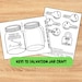 Keys of Salvation Craft for Kids, Color Gospel Printable Salvation Card ...