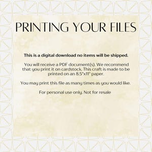 Mother's Day Printable Flower Bouquet, All About My Mom, My Mom Is ...