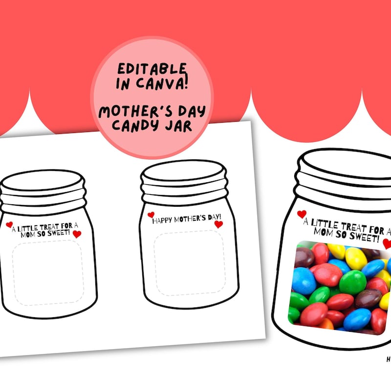 Candy Jar Labels - Etsy