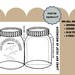 Ascension of Jesus, Printable Bible Jar Craft, Jesus Ascending Sunday ...