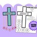Easter Kid's Cross Craft, Jesus is Risen, Kid's Craft, Sunday School ...