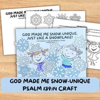 Fearfully and Wonderfully Made Memory Verse Activity Psalm 139:14 ...