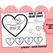 God is Love Printable Heart Kid's Craft, God is Love Craft, Printable ...