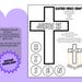 Easter Kid's Cross Craft, Jesus is Risen, Kid's Craft, Sunday School ...