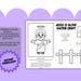 Easter Cross Kid's Craft, Sunday School Craft, Printable Easter ...