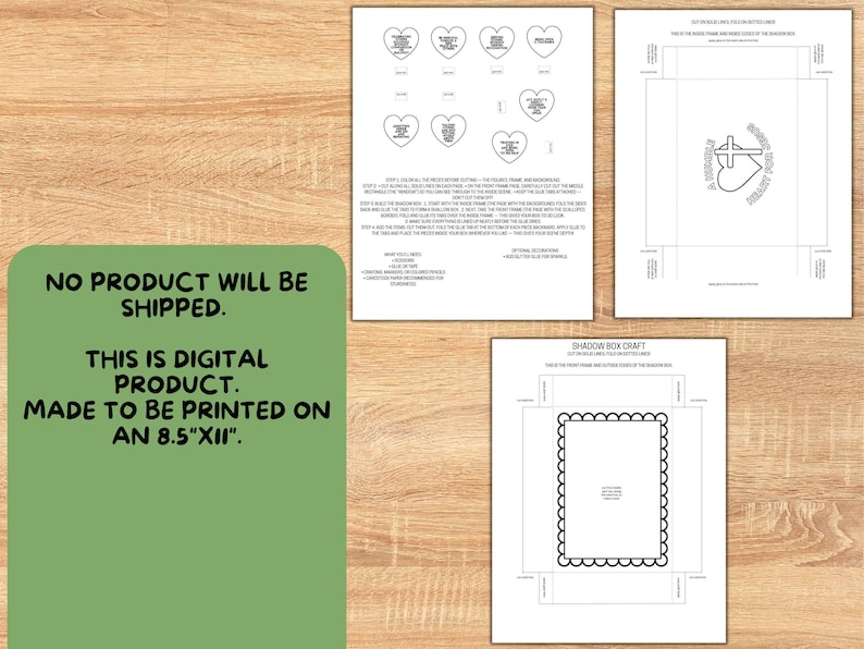 Humble Heart for Jesus Bible Craft Bundle | Jar Craft + Shadow Box ...