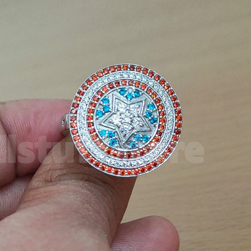 Captain America Jewelry - Etsy