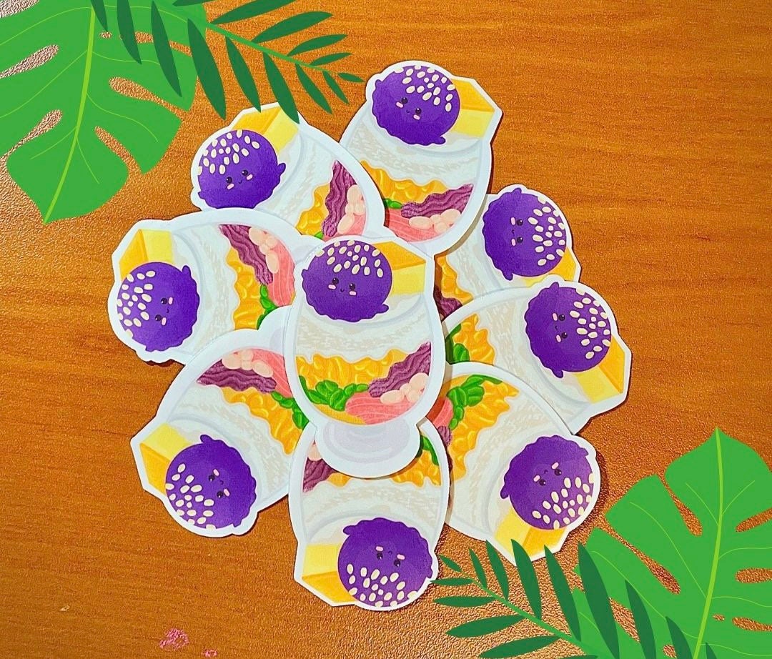 Halo-halo Stickers - Etsy