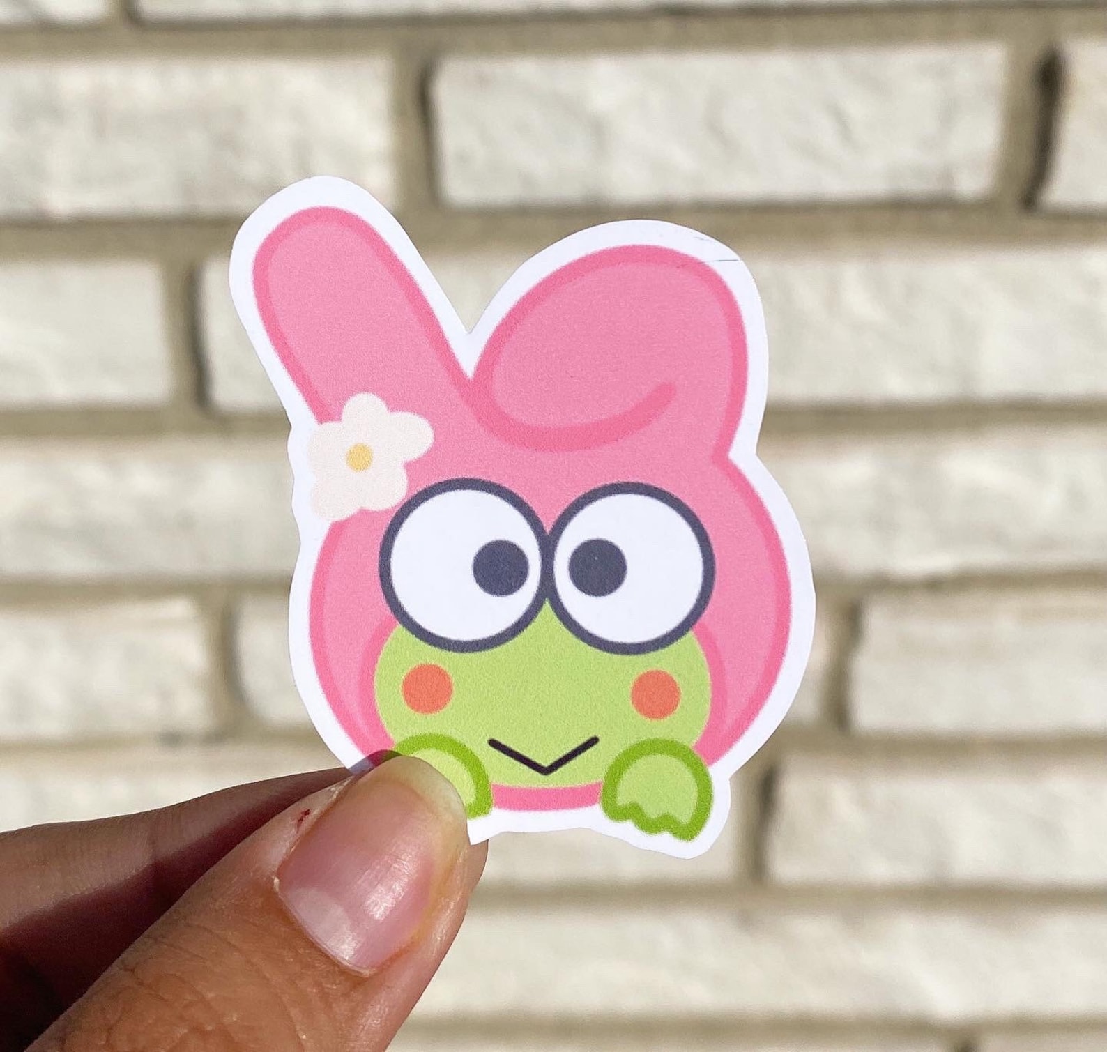 Keroppi sticker | Etsy
