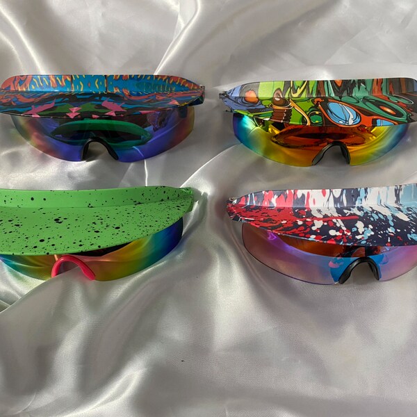 Rave Festival Visor - Etsy